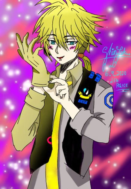kagamine len - ibisPaint