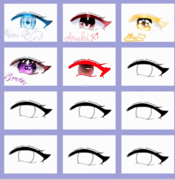 collaboration with eyes - ibisPaint