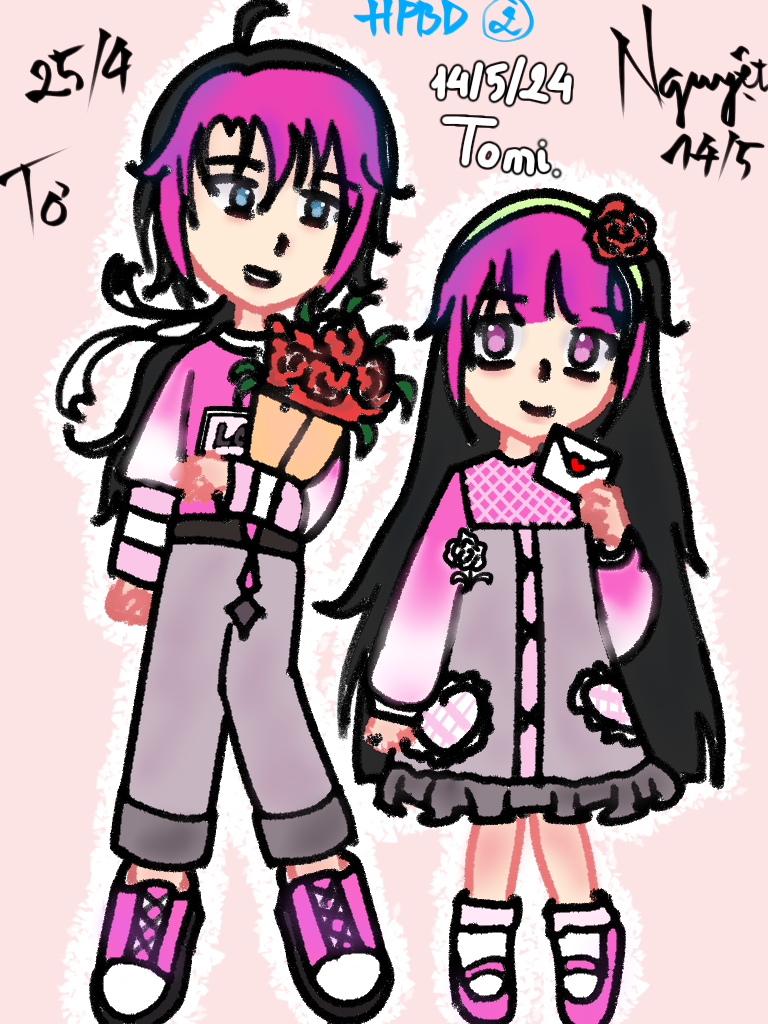 [ OCTP ] Happy Birthday Tơ Nguyệt 2 tu - ibisPaint