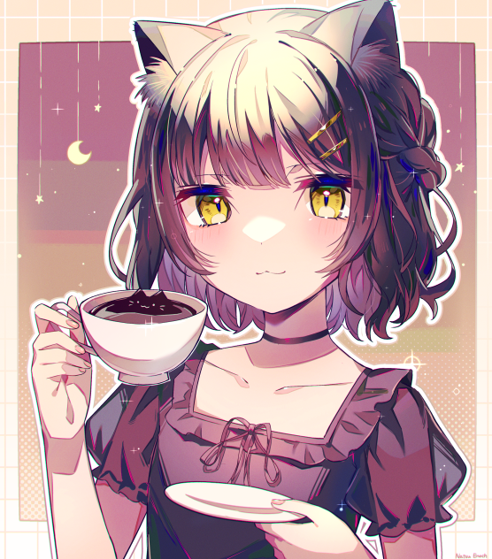 Coffee Cat - ibisPaint