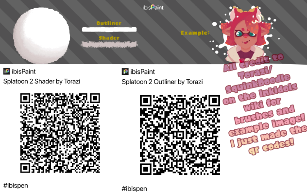 Splatoon Brush - ibisPaint