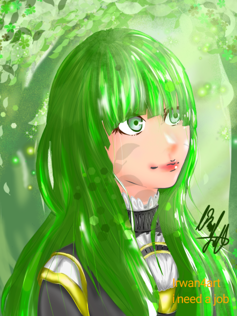 green on july - ibisPaint