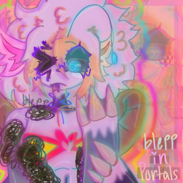 blepp in portals - ibisPaint