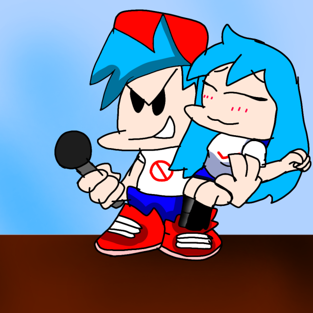 Boyfriend and Sky - ibisPaint