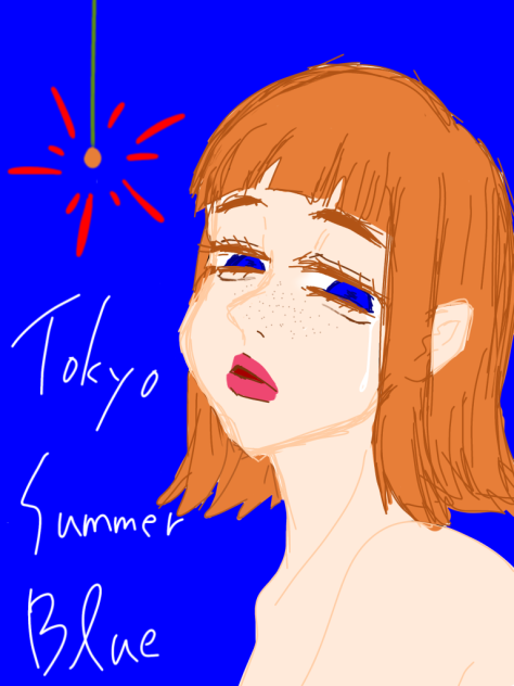 Tokyo Summer Blue - ibisPaint