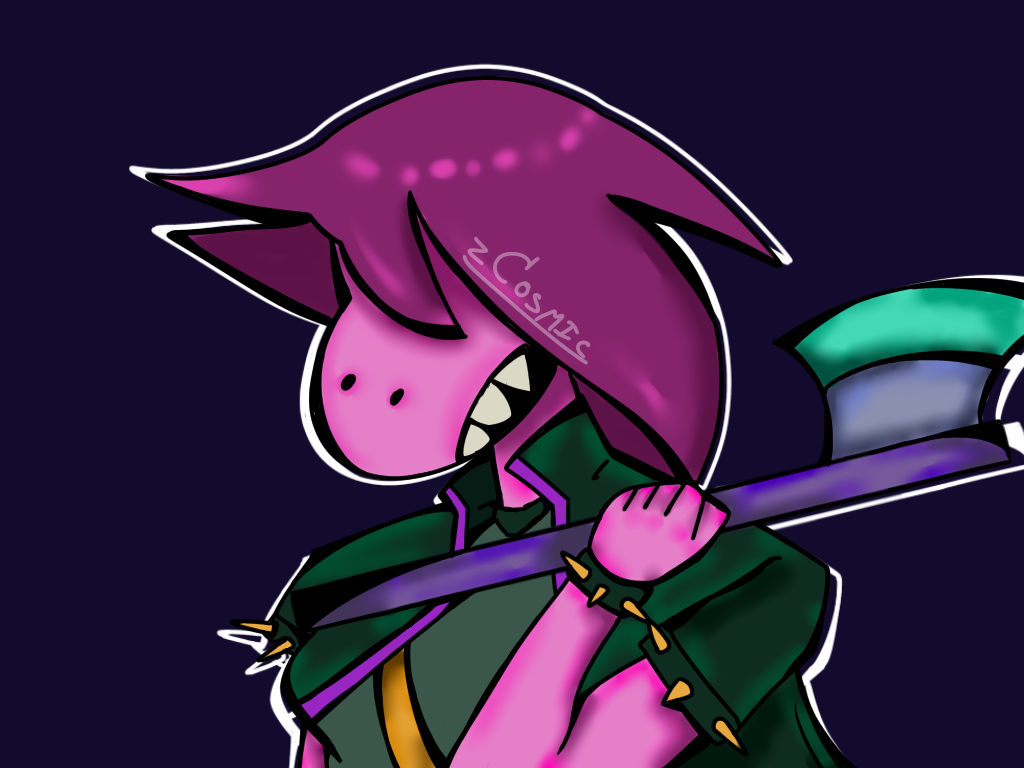 Susie (Deltarune) - ibisPaint