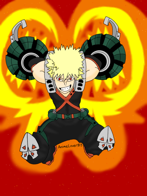 Katsuki Bakugo - ibisPaint