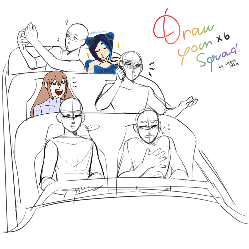 DRAW YOUR SQUAD!! - ibisPaint