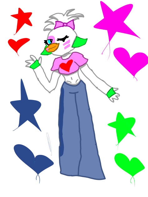 glamrock chica - ibisPaint