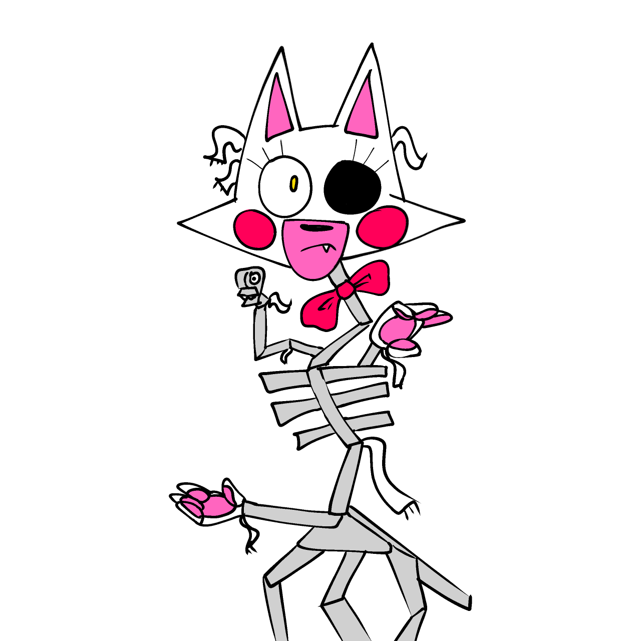 Cartoony mangle - ibisPaint