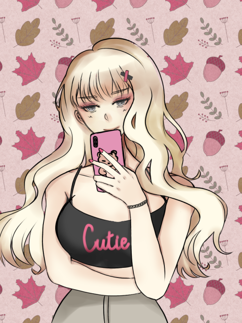 Phone screen - ibisPaint