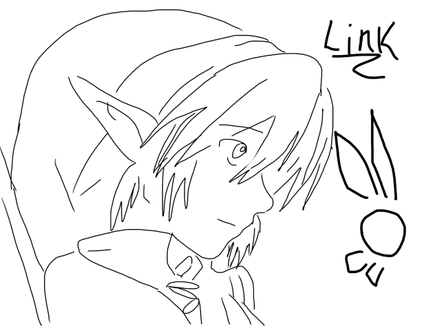 Link y Navi - ibisPaint