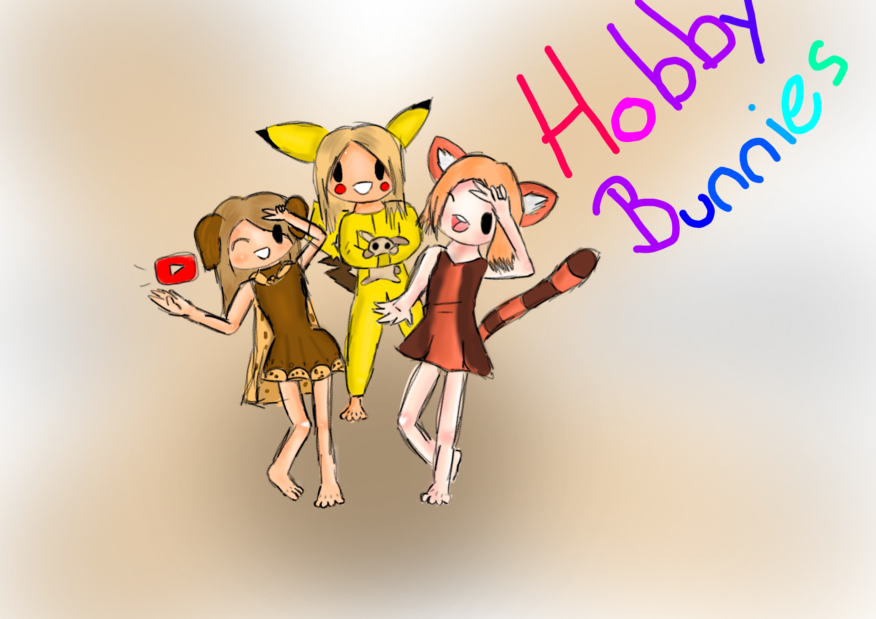 Hobby bunnies speedpaint -1- - ibisPaint