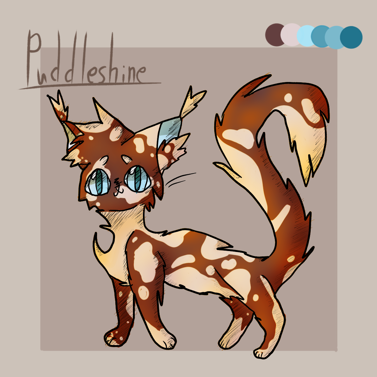 Number 10, Puddleshine - ibisPaint