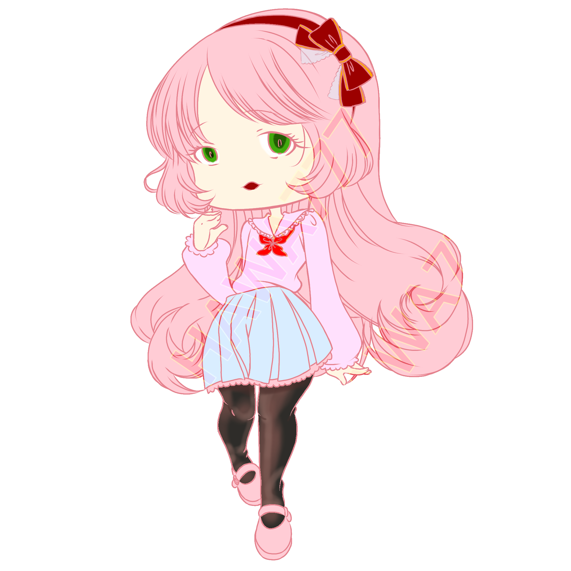 Stylish Kawaii JK Girl - ibisPaint