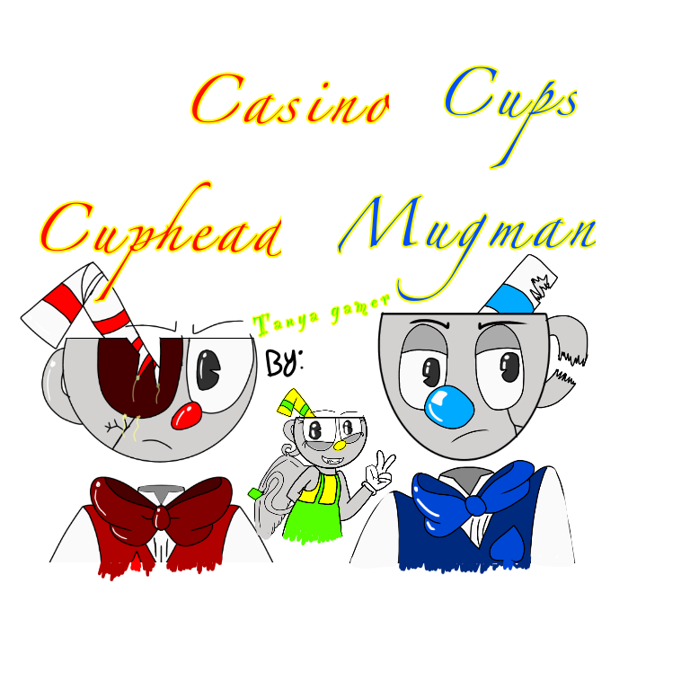 random casino cups drawing - ibisPaint