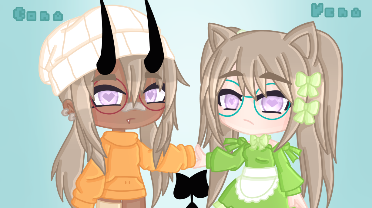 Vera and Cora, twins - ibisPaint