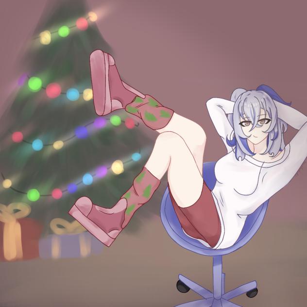 Silver wolf - ibisPaint