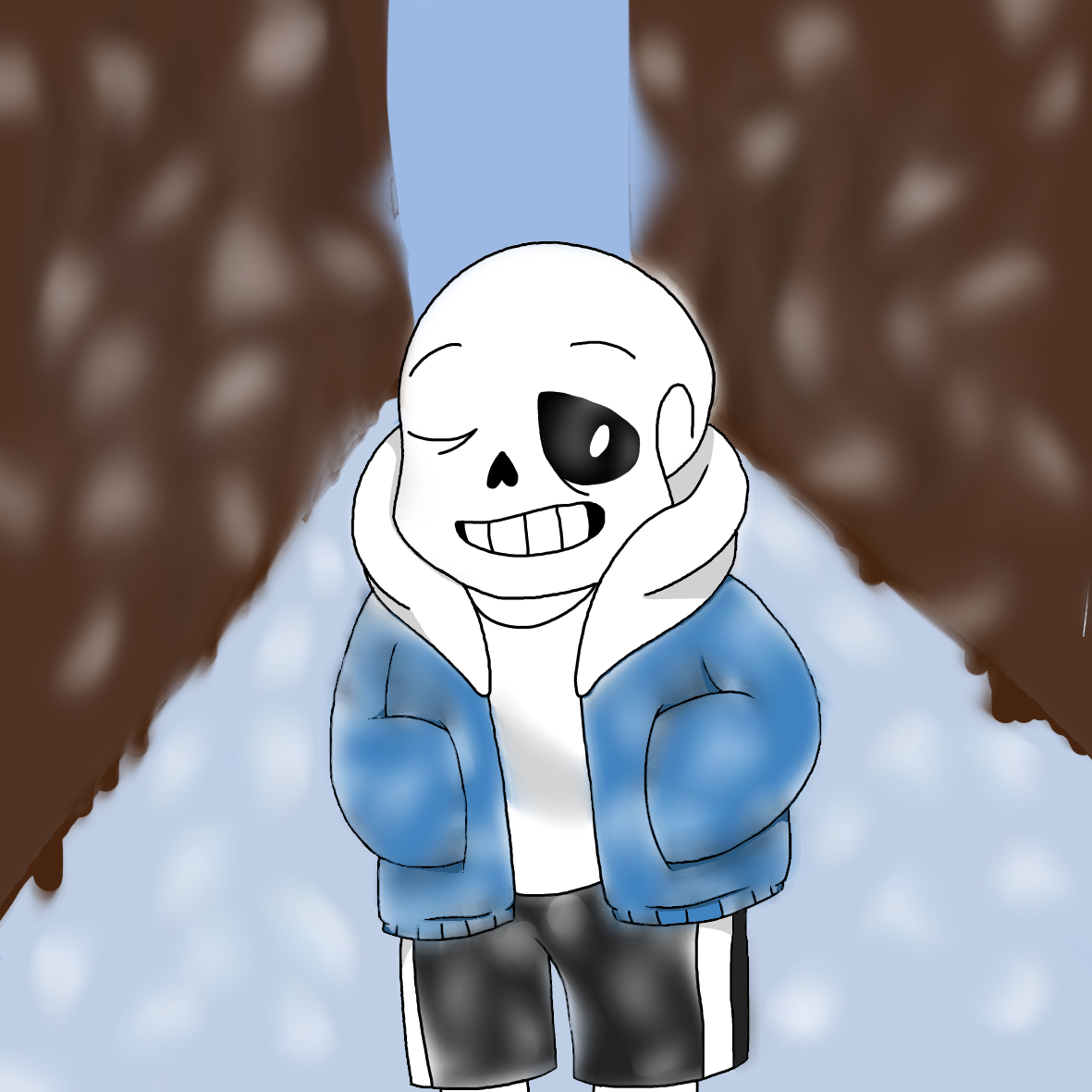Undertale Sans Speedpaint - ibisPaint