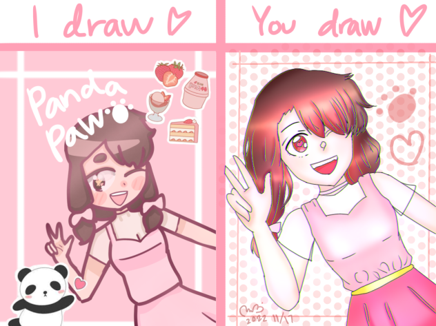 club with panda paw♡ - ibisPaint