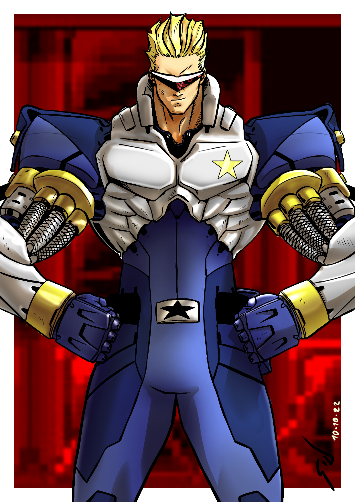 captain commando - ibisPaint