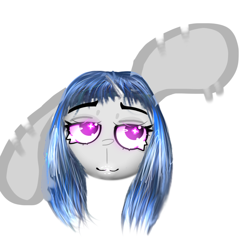 Glitch rabbit - ibisPaint