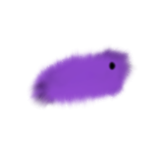 Purple caterpillar thingy - ibisPaint