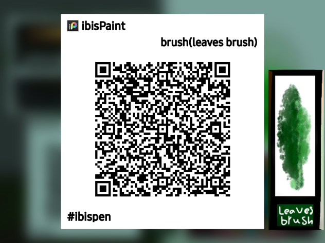 brush(leaves brush) - ibisPaint