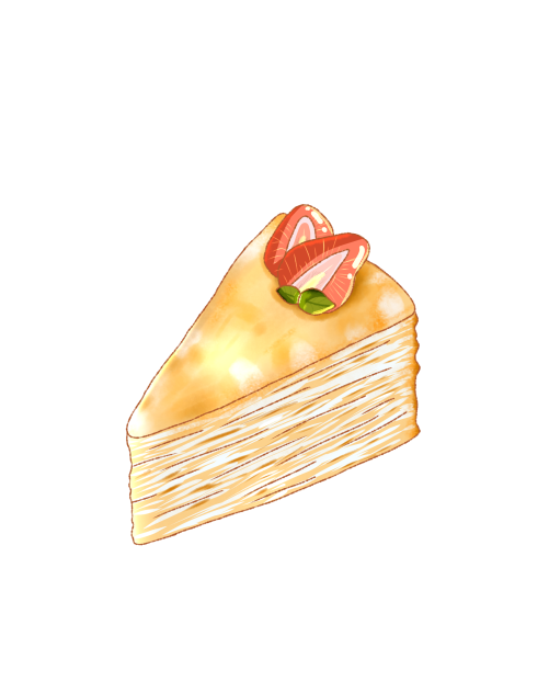 Crepe Cake - ibisPaint
