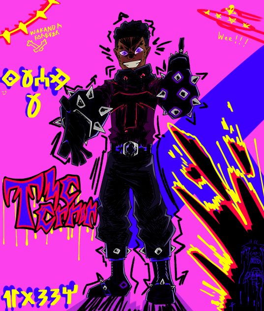 The Horror Hero, The Terror - ibisPaint