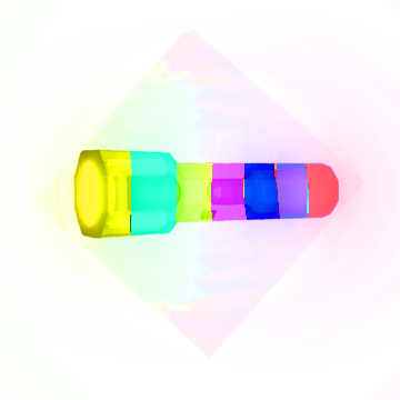 rainbow flashlight - ibisPaint