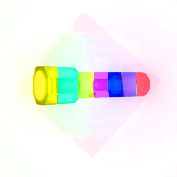 rainbow flashlight - ibisPaint