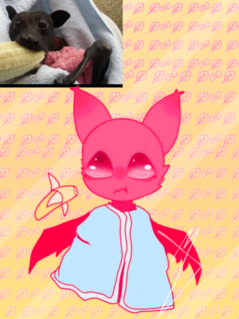 banana bat - ibisPaint