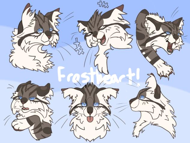 Frostheart on my ych. - ibisPaint