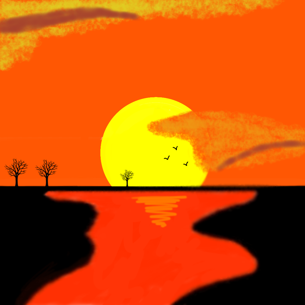Sunset - ibisPaint