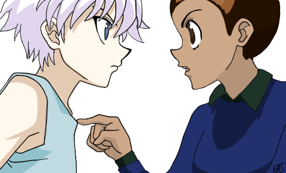 Kyla et Killua💘 - ibisPaint