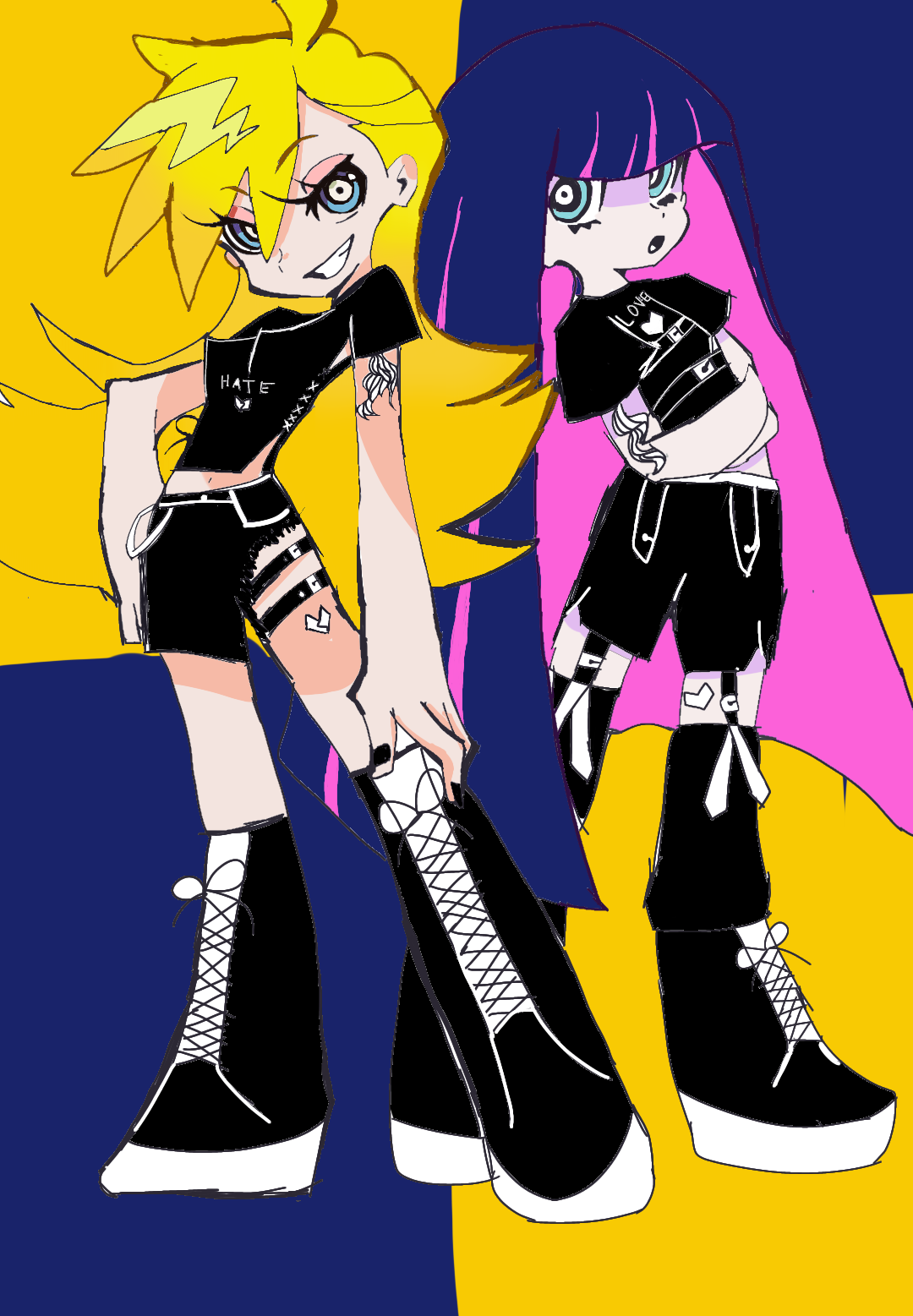 Panty And Stocking - ibisPaint