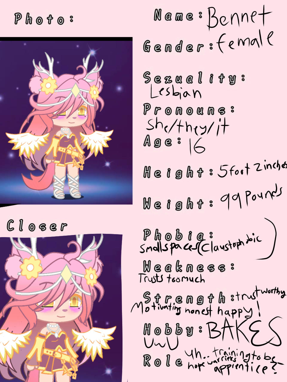 WOW ANOTHER CHARACTER SHEET - ibisPaint