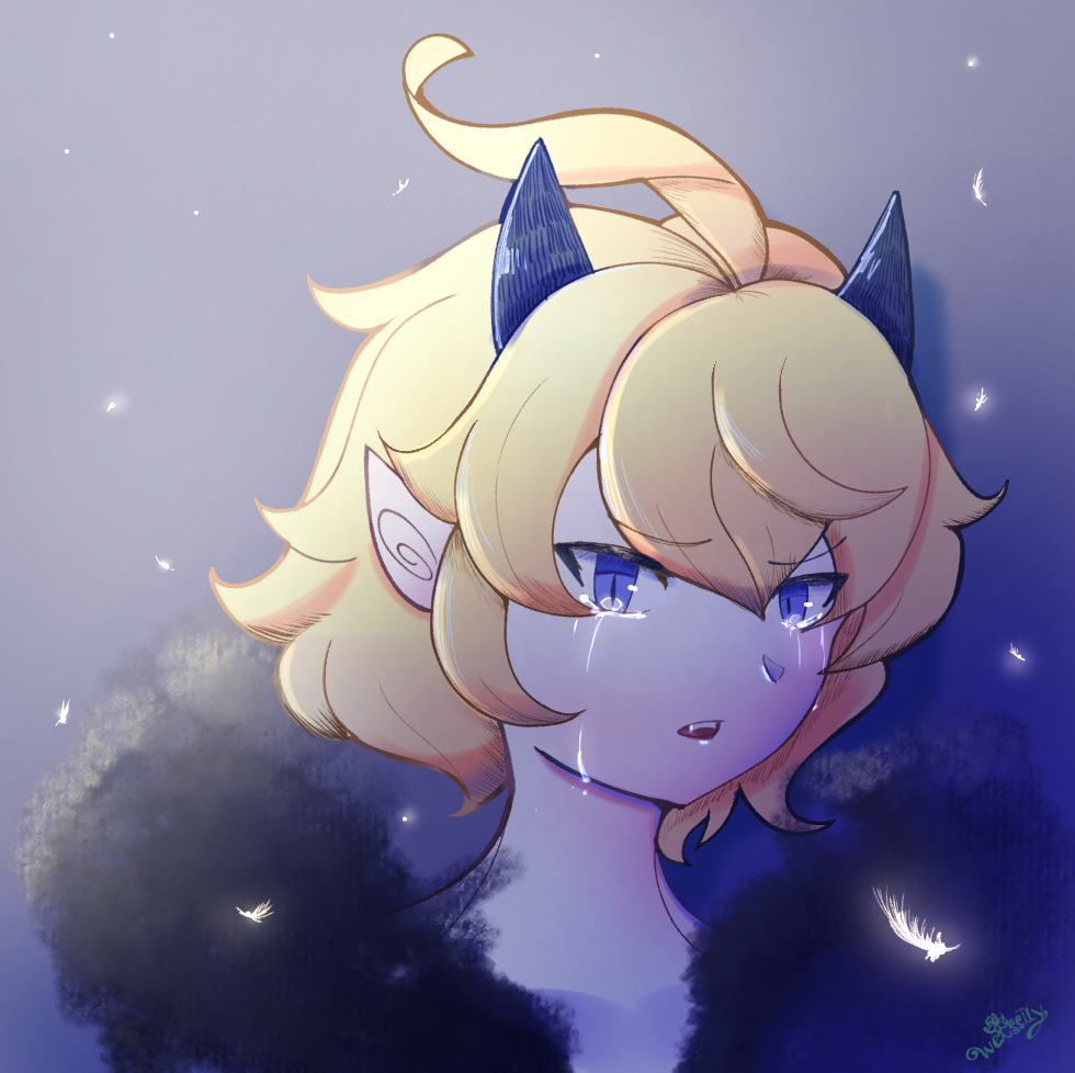 Tearful Demon - ibisPaint