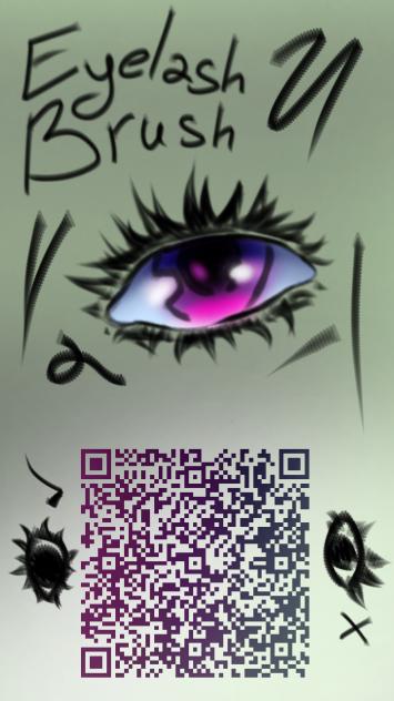 Eyelash Brush (Triangle) - ibisPaint