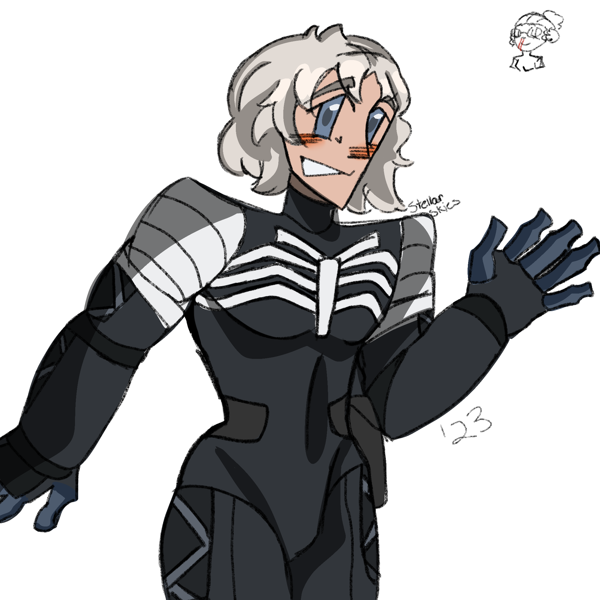 metal gear solid 2 raiden - ibisPaint