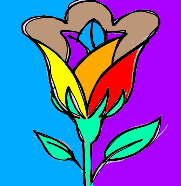 flower speed paint - ibisPaint