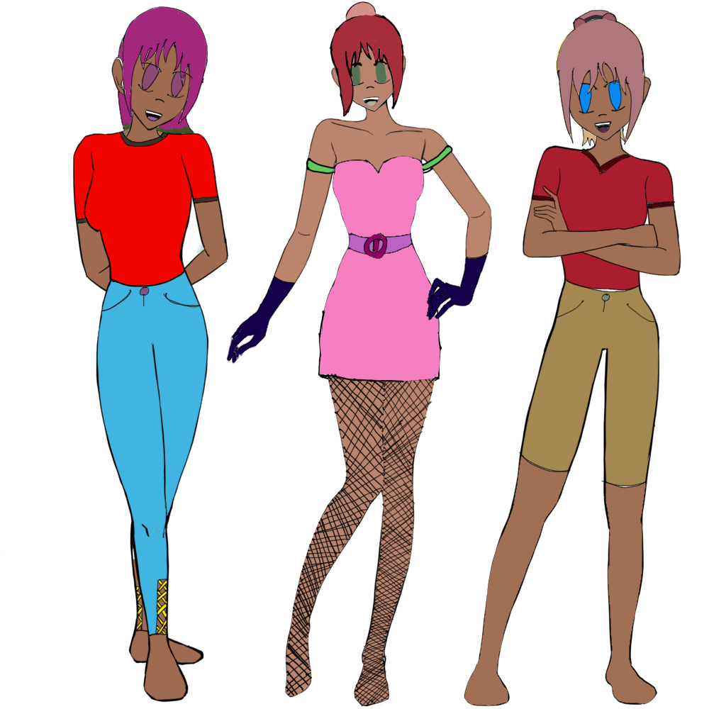 There are 3 types of girls - ibisPaint