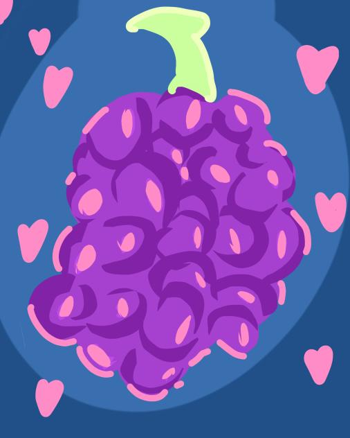 i want grapes. - ibisPaint