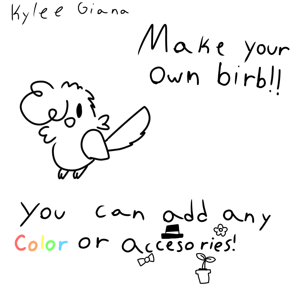 Make your own birb! - ibisPaint