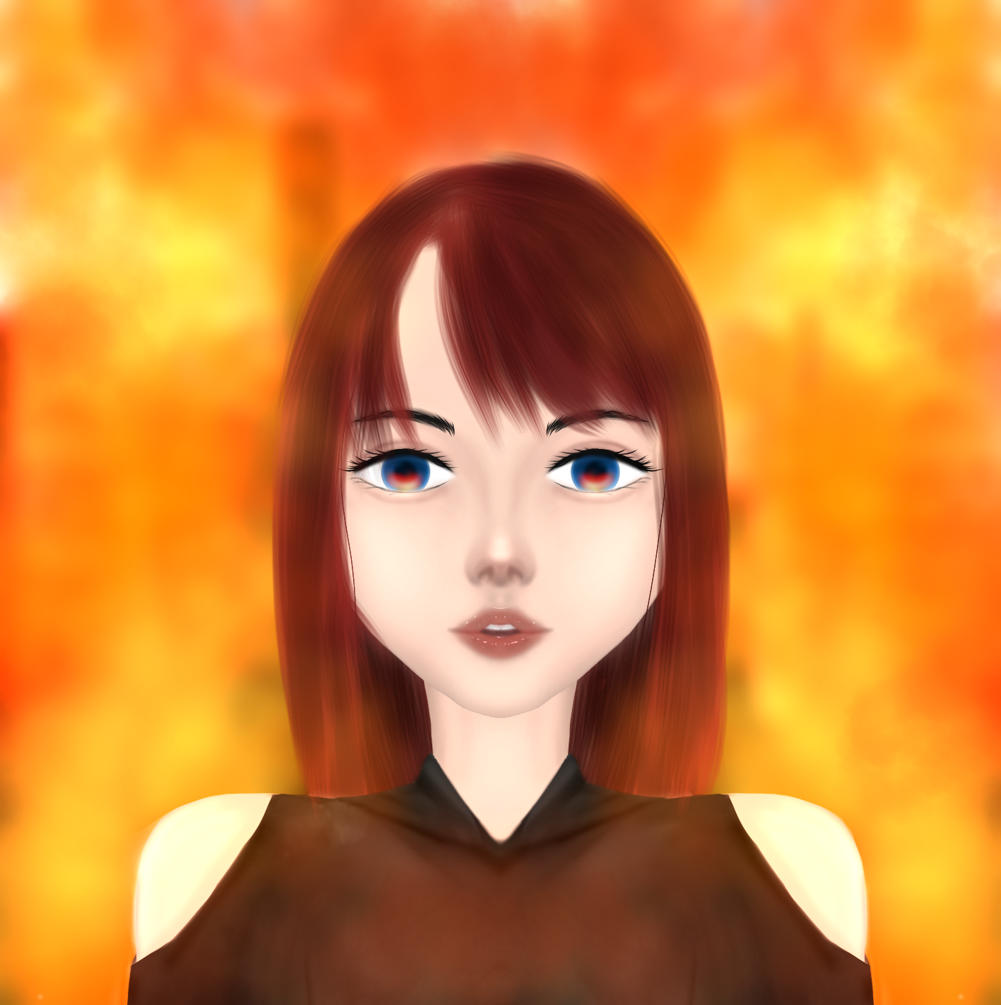 On fire - ibisPaint