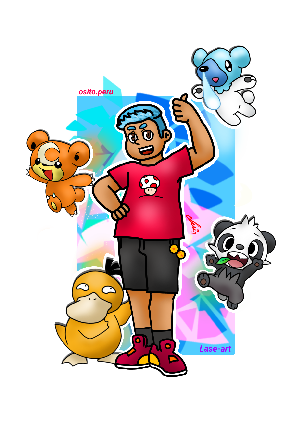 FanArt Osito Perú - ibisPaint