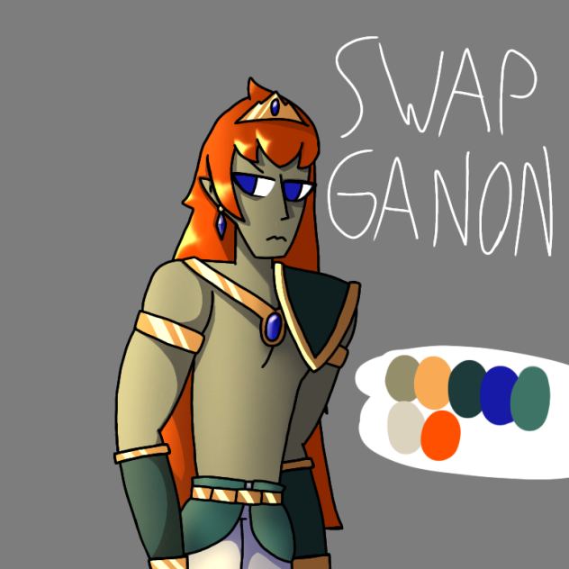 swap Ganondorf - ibisPaint