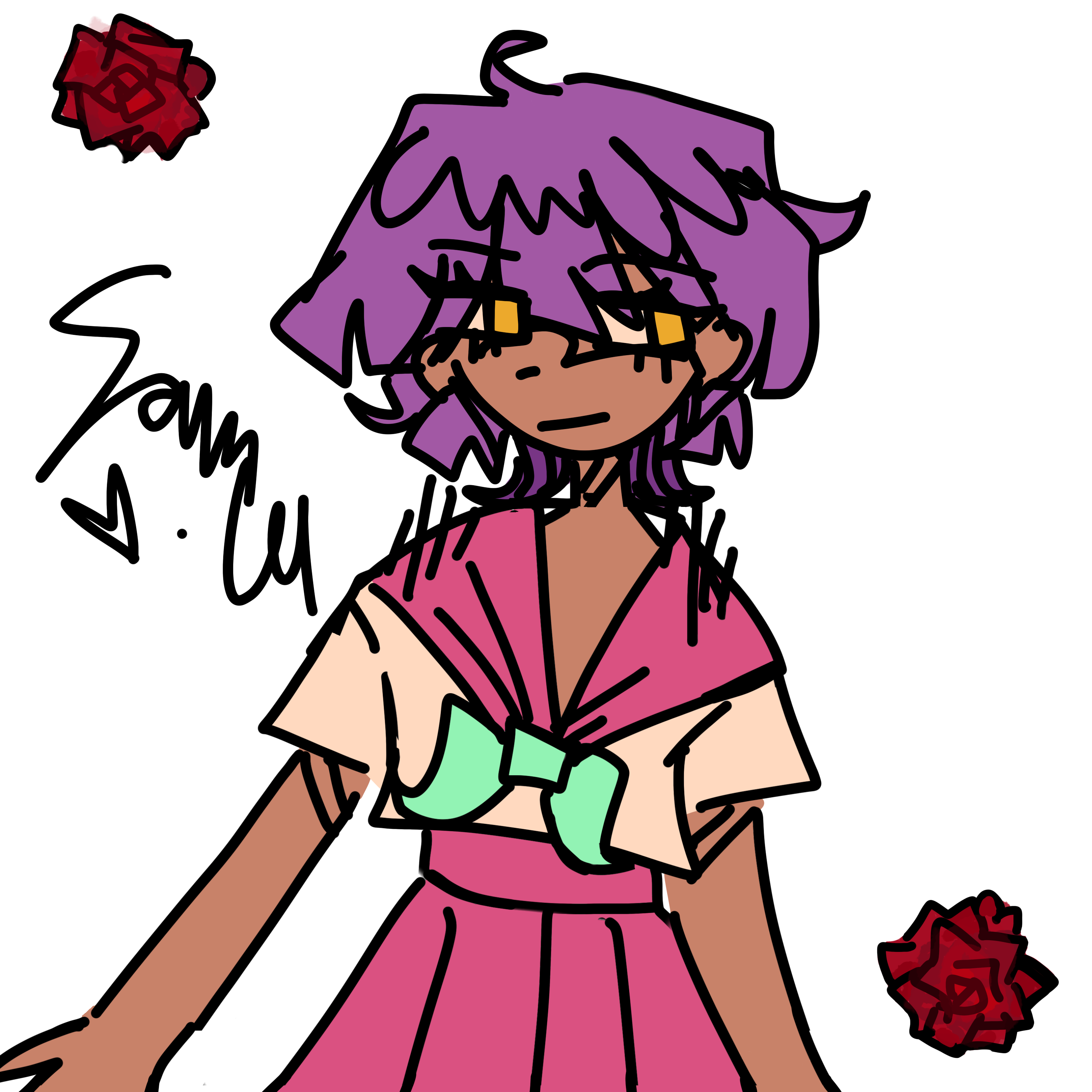 Returning to my shoujo anime roots - ibisPaint