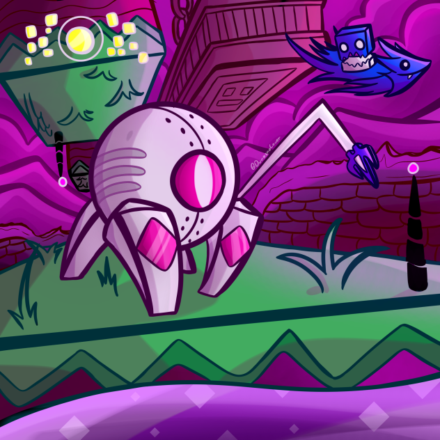 Geometry dash - ibisPaint